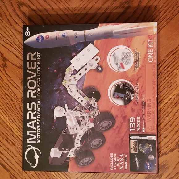 RMS International | Toys | New Mars Rover Motorised Construction Kit ...